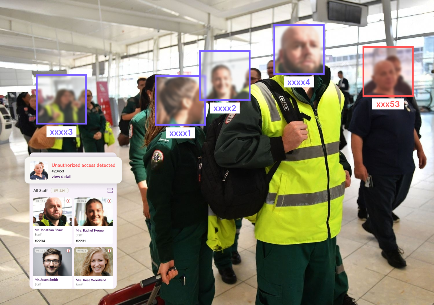 Enhance premises access security by leveraging advanced facial ...